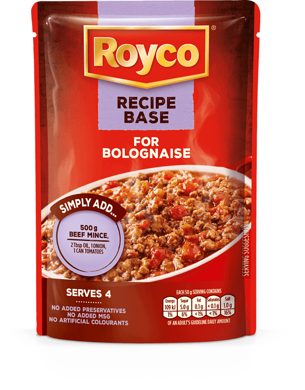 Spaghetti Bolognaise - Royco® Recipes